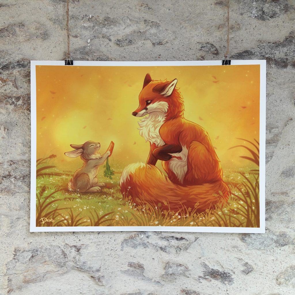 Poster • Lapin Renard – Dzaka