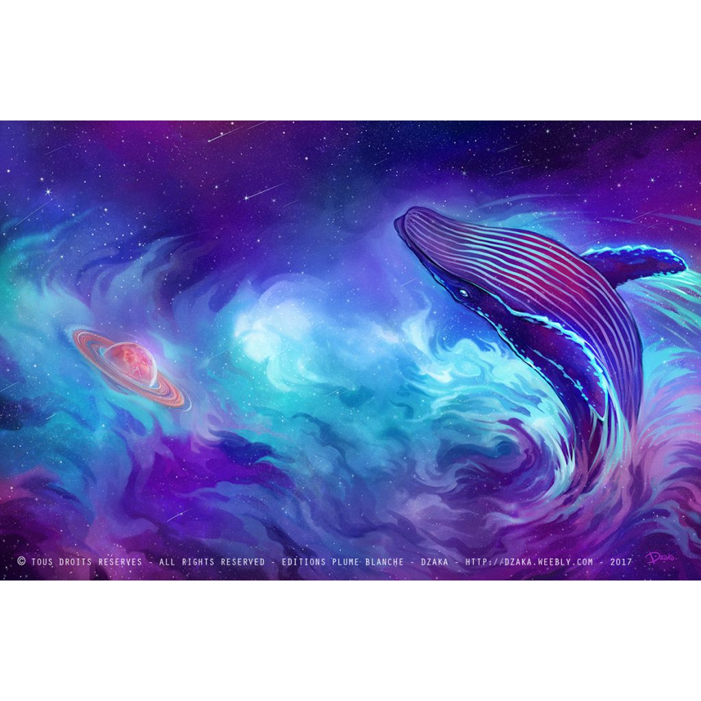 Poster • Baleine Céleste – Dzaka