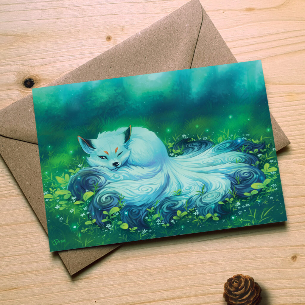 Tapis de souris XXL • Renards Premières Neiges – Dzaka