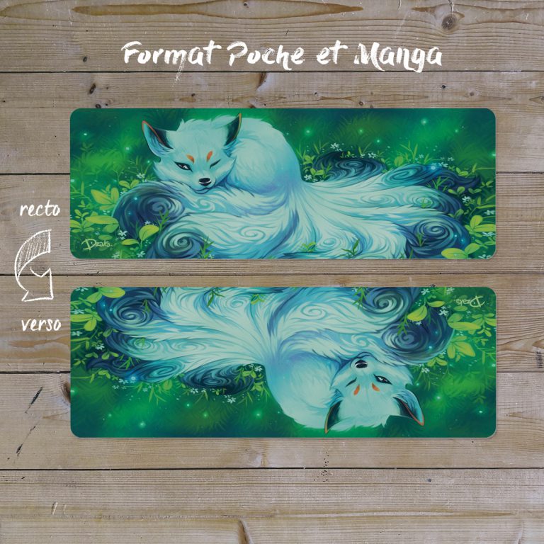 Tapis de souris XXL • Renards Premières Neiges – Dzaka