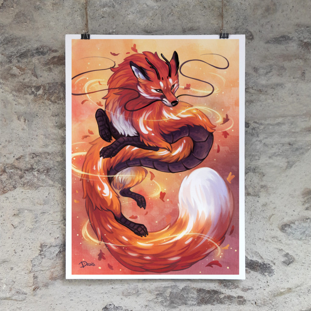 Poster • Dragon Fox – Dzaka