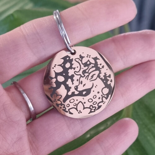 Médaille Ronde Nara • 3 coloris – Dzaka