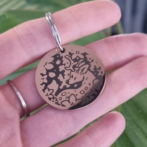 Médaille Ronde Nara • 3 coloris – Dzaka